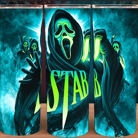 Handmade | Dining | Scream Ghostface Stab Horror Movie Cup Mug Tumbler ...